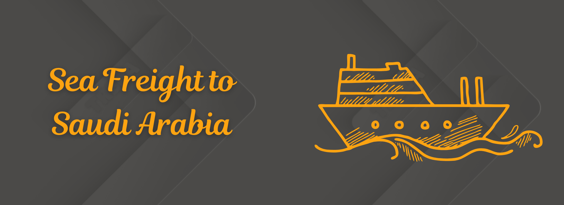 Shipping From UAE To Saudi Arabia | Freight To Saudi Arabia